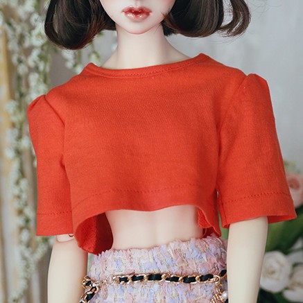 【期間限定】Crop Top DD - Orange｜DOLK（ドルク）
