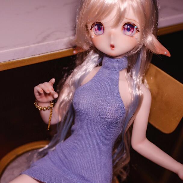 【MSD/MDD】ハイネックノースリーブワンピース (Blue)（MSD・MiniDD）｜DOLK（ドルク）