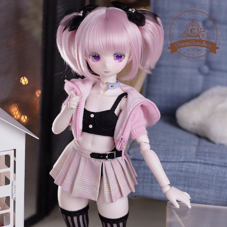 Berry milkshake -Black-pink（MOCHIASHI）（MiniDD）｜DOLK（ドルク）
