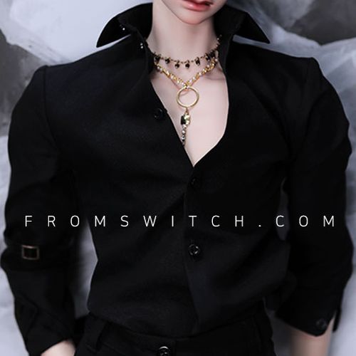 【期間限定】Dress Shirt HD 70boy Attractive: Black｜DOLK（ドルク）
