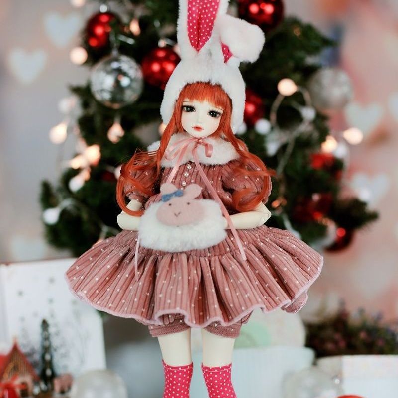 2021 Christmas [White Rabbit] MSD: Hat 8-9inch｜DOLK（ドルク）