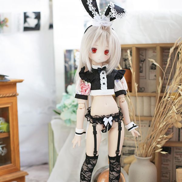 【2024_3プレオーダー】CMD000161 Black Lacy Bunny｜DOLK（ドルク）