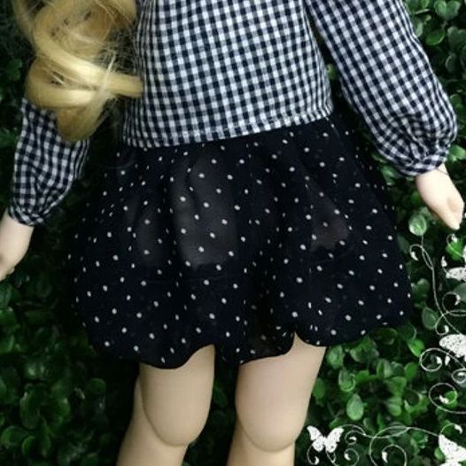 Bubble skirt - Dark Blue（DD・SD Girl）｜DOLK（ドルク）