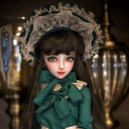 ヨーロピアングリーンドレス【1/4（MSD/MDD）】（MSD・MiniDD）｜DOLK（ドルク）