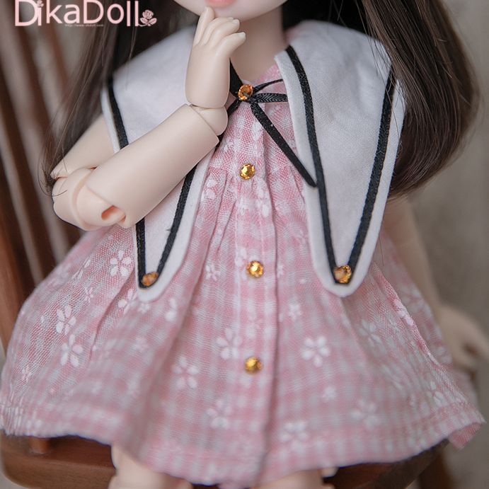 Sailor Neck Tank Dress-Pink（YoSD）｜DOLK（ドルク）