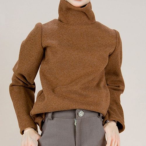 Neck Polar Basic Top -SD17 (Brown)（SD17 Boy）｜DOLK（ドルク）