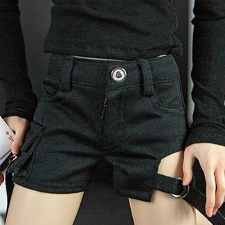 Tech Short Pants -SD17 (Black)（SD17 Boy）｜DOLK（ドルク）