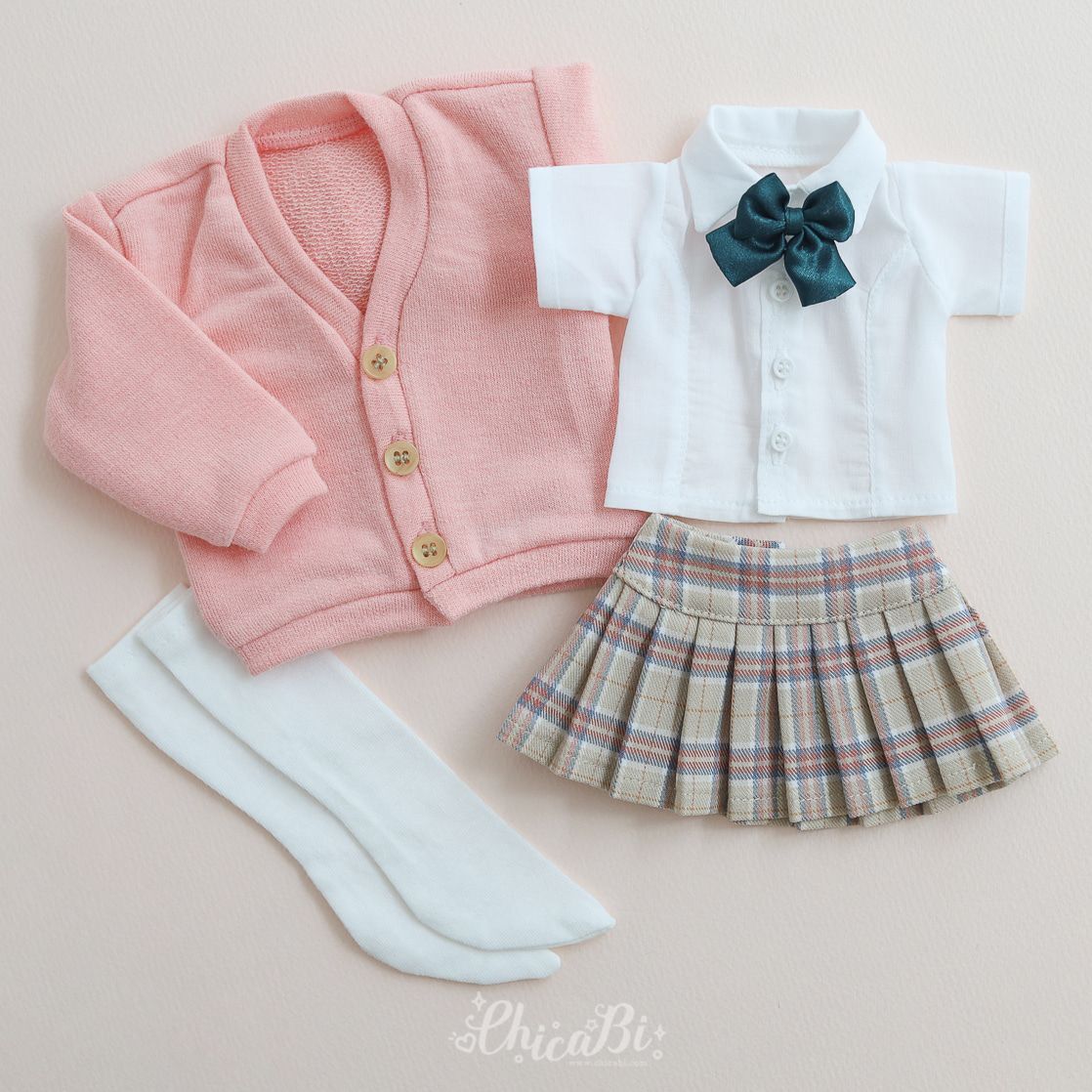[Mini] School Uniform (Pink) ｜DOLK（ドルク）