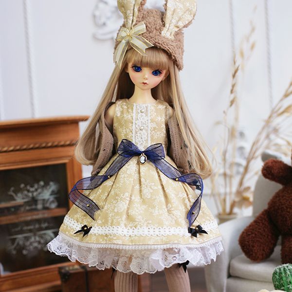 【2024_4プレオーダー】CMD000186 Brown Winter Bunny（MSD・MiniDD）｜DOLK（ドルク）