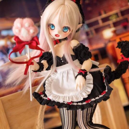 ハートキャット（六分：30cm用）（YoSD）｜DOLK（ドルク）