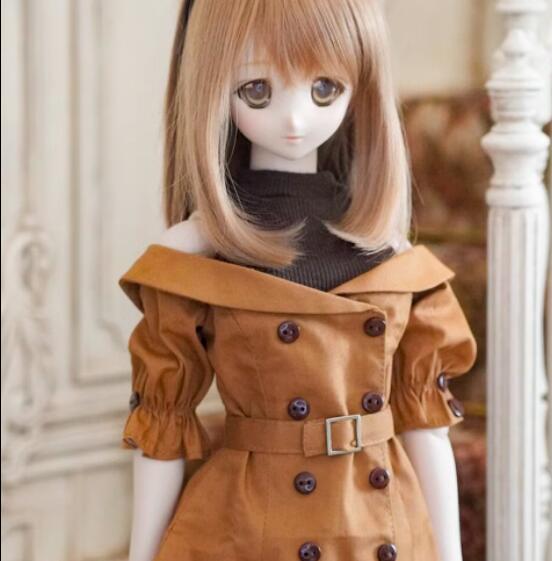 ブラウントレンチコートドレス（MSD【4分】）（MSD）｜DOLK（ドルク）