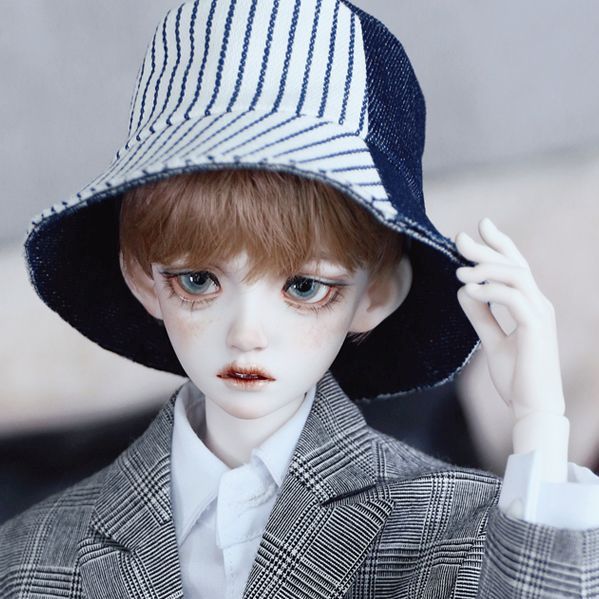 【期間限定】Bucket Hat (blue stripe) mini｜DOLK（ドルク）