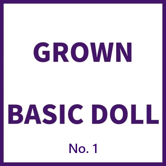 【期間限定40％OFF】Grown Basic Doll No.1｜DOLK（ドルク）
