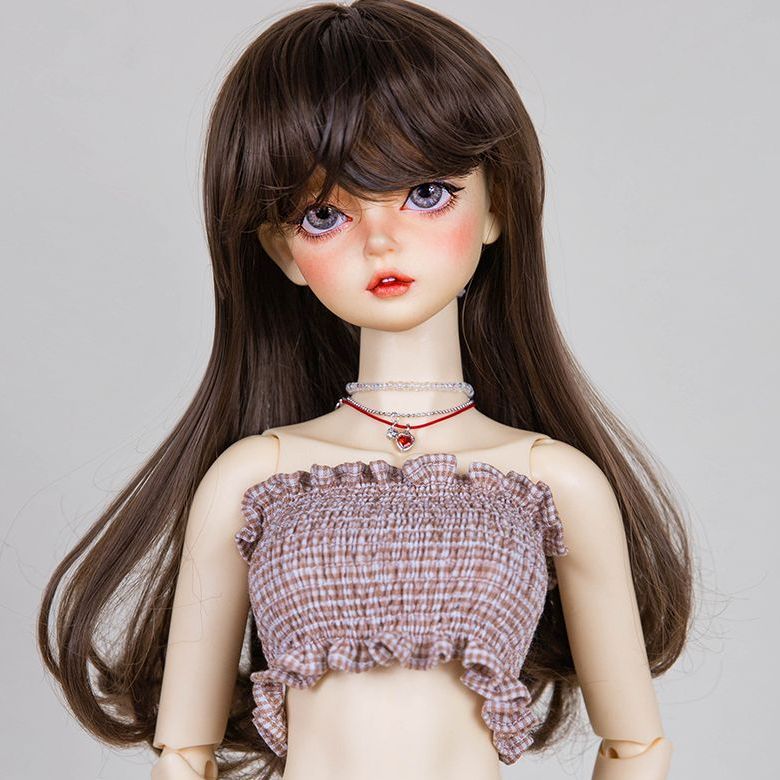 Pleated Tank Top Oatmeal: SD13~16 Girl（SD13 Girl・SD16 Girl）｜DOLK（ドルク）