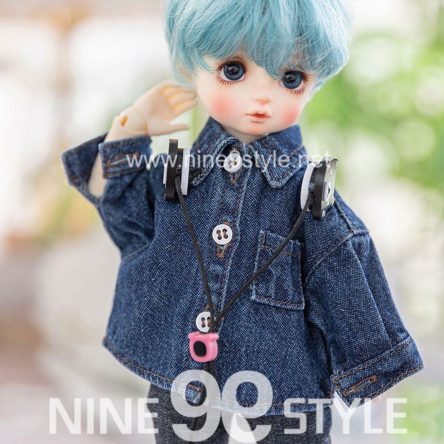 [YoSD/J30]Over fit denim shirt(Dark blue) - USD & Bebe27（YoSD）｜DOLK（ドルク）