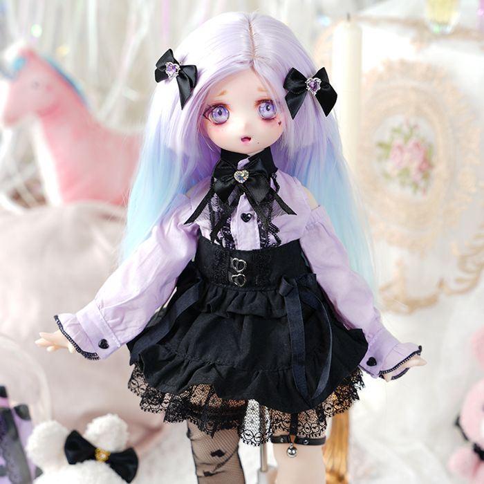 1/4 MDD[Be My Lover] Dress Set - Black X Purple（MiniDD）｜DOLK（ドルク）