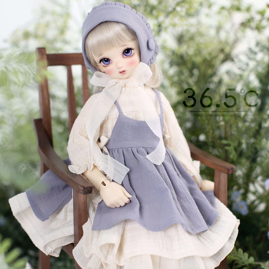 [MSD] Dorothy set - Cream (Violet) Bonnet（MSD) （MSD）｜DOLK（ドルク）