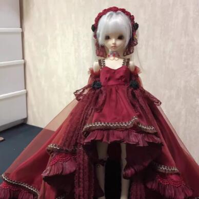 ROSE赤(4分40cm/MSD/MDD)（MSD・MiniDD）｜DOLK（ドルク）