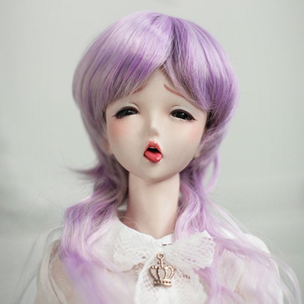 【2024_5プレオーダー】CYW000207 Lavender Jellyfish Long Wavy｜DOLK（ドルク）