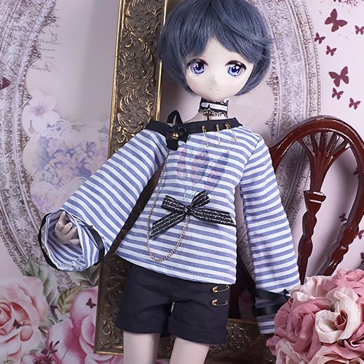 【2024_5プレオーダー】CMD000226 Blue Stripe Boy（MSD・MiniDD）｜DOLK（ドルク）