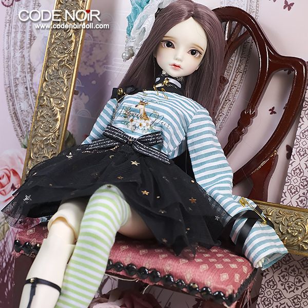 【2024_5プレオーダー】CMD000223 Green Stripe Girl（MSD・MiniDD）｜DOLK（ドルク）