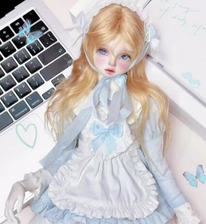 HEART MAIDブルー(30cm/Yosd)（YoSD）｜DOLK（ドルク）