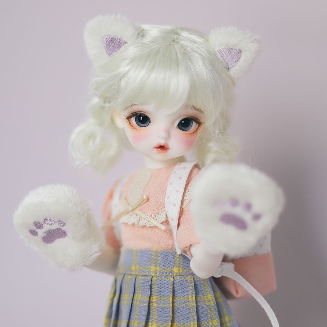 [6-7"] Berry twin tails(Pale blond) ｜DOLK（ドルク）