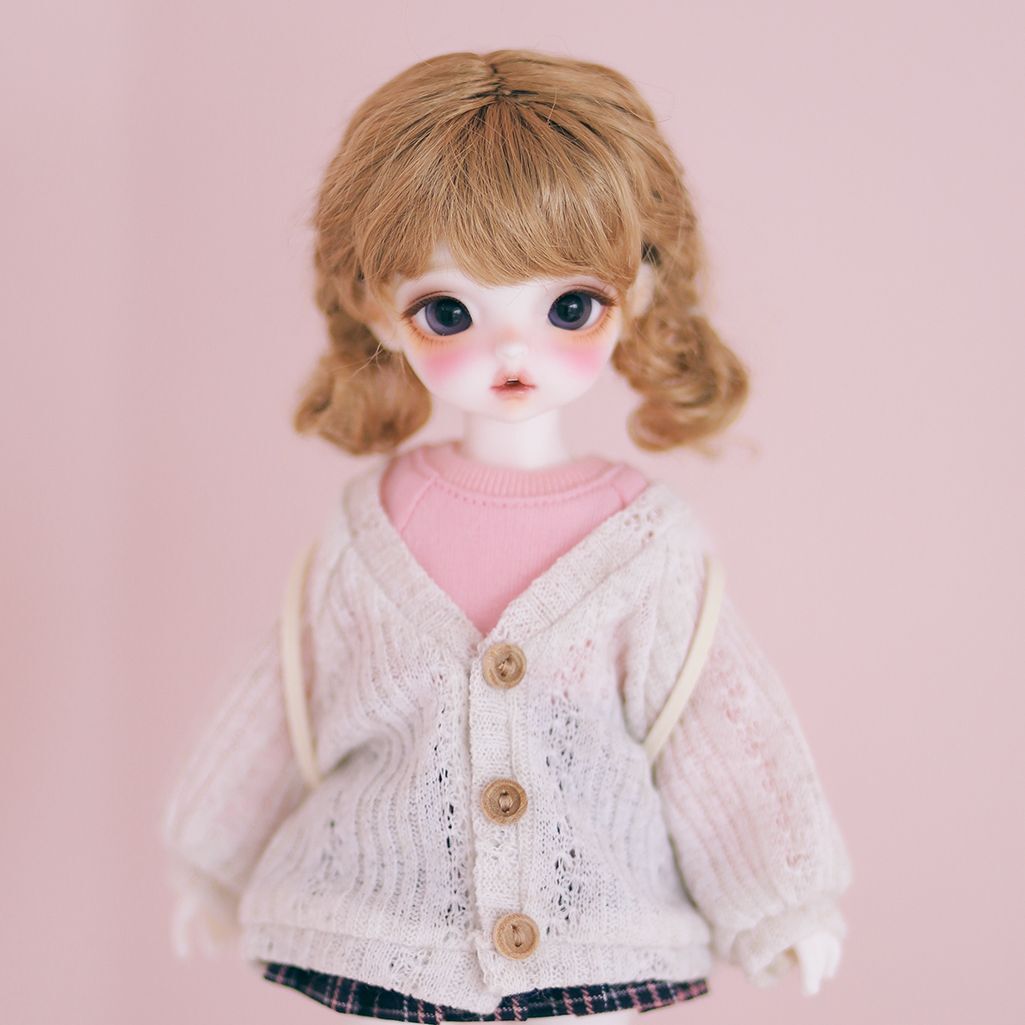 [6-7"] Berry twin tails(Caramel brown) ｜DOLK（ドルク）