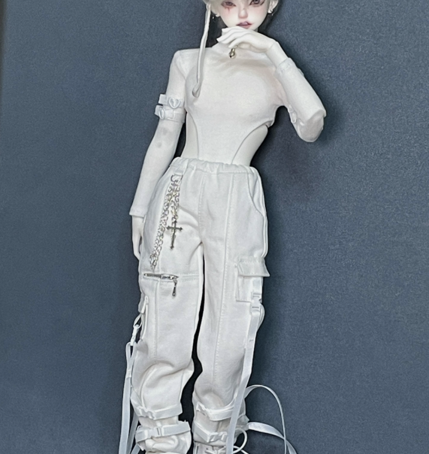 ベルトパンツ白(40cm/Myou/MSD)（MSD）｜DOLK（ドルク）