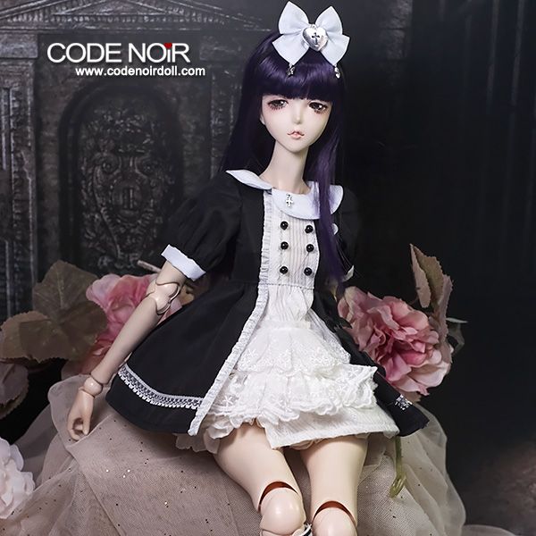 【2024_9プレオーダー】CMD000262 Black Gothic Nurse（MSD・MiniDD）｜DOLK（ドルク）