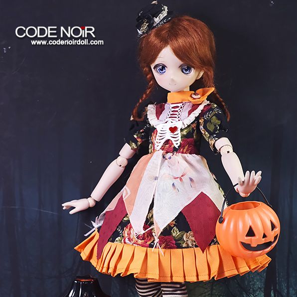 【2024_9プレオーダー】CMD000260 Halloween Skully Heart（MSD・MiniDD）｜DOLK（ドルク）