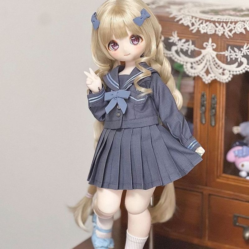 椿岐セーラーD ショートスカート (40cm/mdd/msd)【樱花家族】（MiniDD）｜DOLK（ドルク）