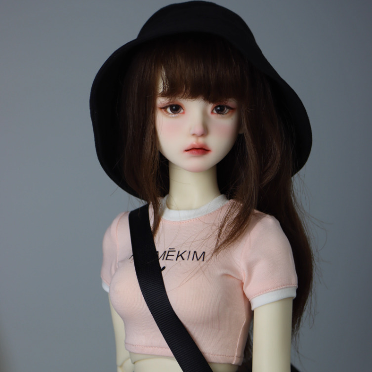 ミニTシャツ（ピンク）（40cm,MSD対応）（MSD）｜DOLK（ドルク）