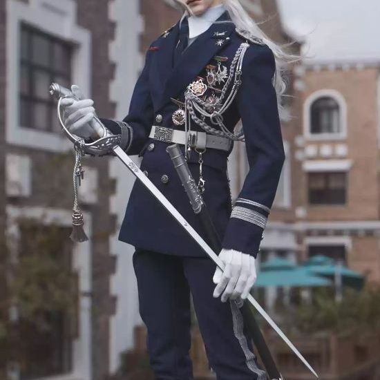 【期間限定】Honour Military Dress Blue&Silver Fullset: LOONG73｜DOLK（ドルク）