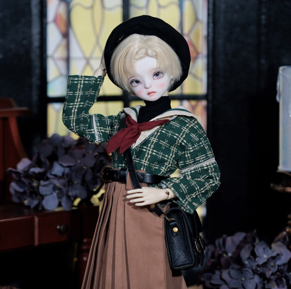 大正浪漫学生服：緑（40cm,MSD対応）（MSD）｜DOLK（ドルク）