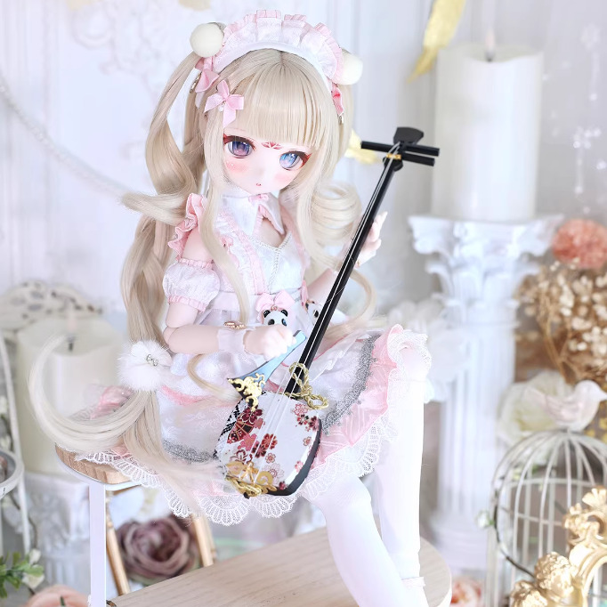 和楽器三味線：紅/27cm（40cm,MDD対応）（MiniDD）｜DOLK（ドルク）