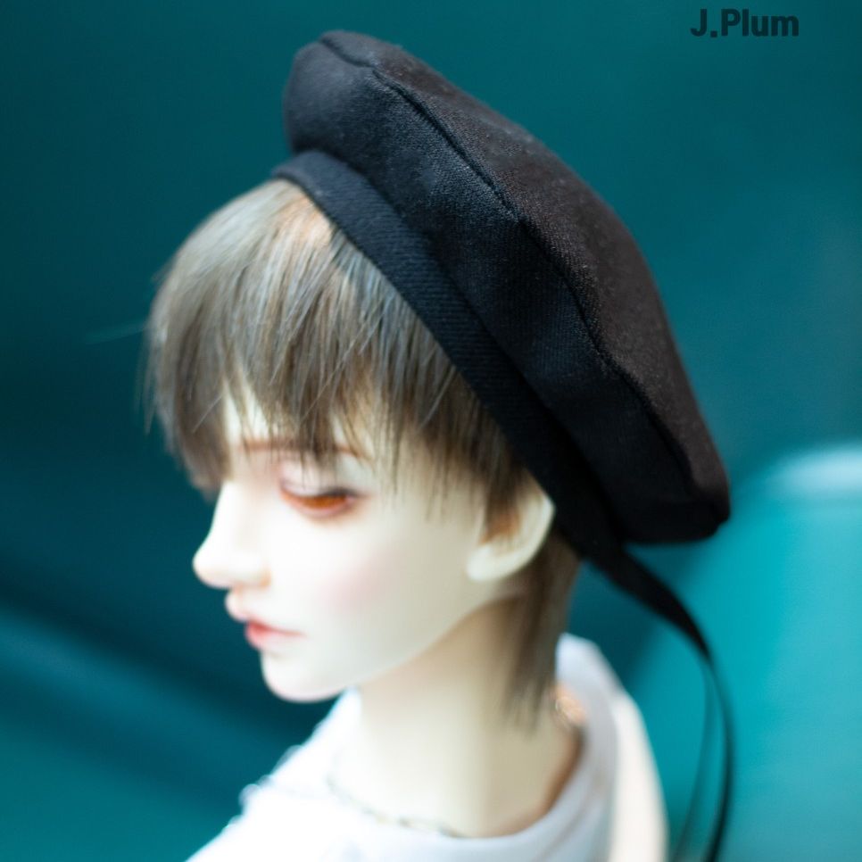 【期間限定】Basic Beret no.2-Black（MSD）｜DOLK（ドルク）