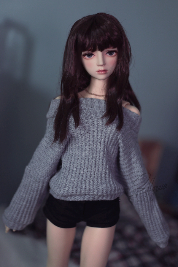 【数量限定】[SD16G] Off-shoulder knit - Gray｜DOLK（ドルク）