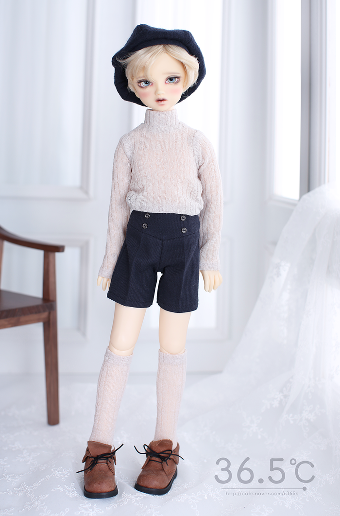 [MSD/MSD45] Marron Button Pants - Navy｜DOLK（ドルク）