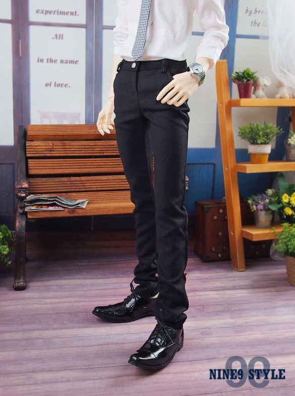 [SDB]Basic slacks pants(Black) -SD17｜DOLK（ドルク）