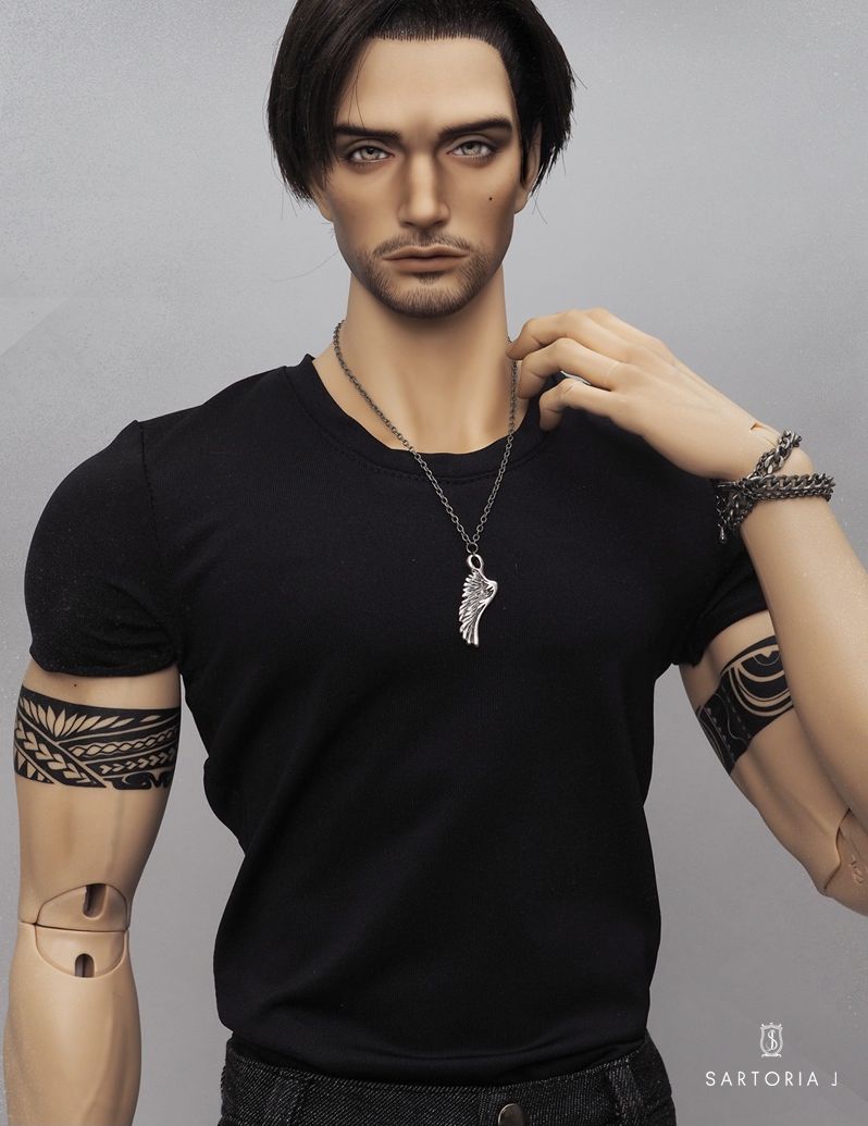 SD_Black Stretchy T-Shirts｜DOLK（ドルク）