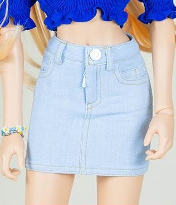 Basic Denim Skirt -SD13~16 (Light Blue)｜DOLK（ドルク）