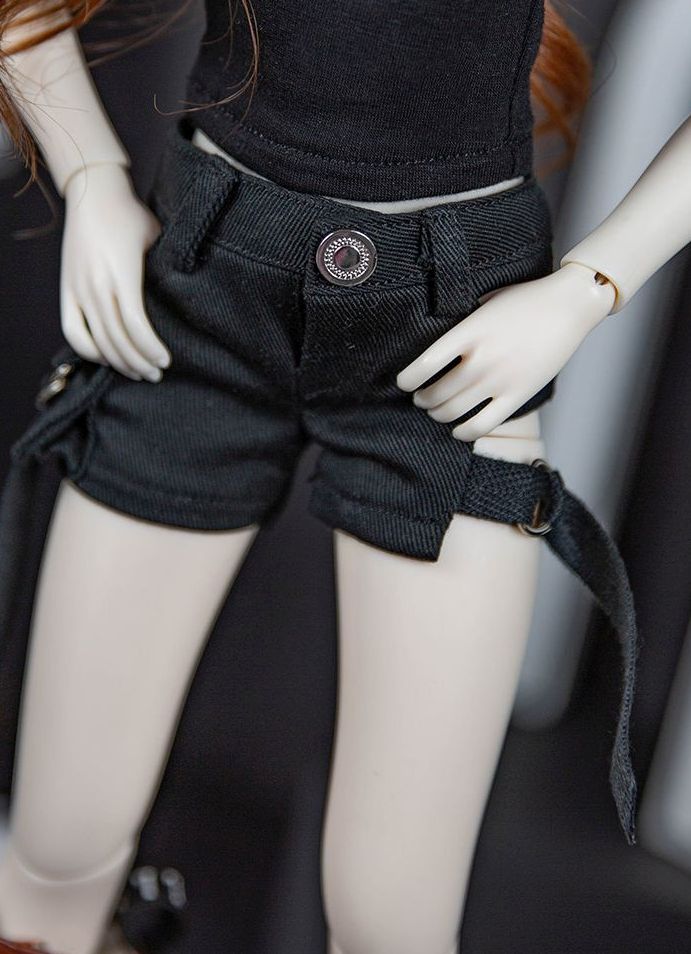 Tech Short Pants -SD13Girl (Black)｜DOLK（ドルク）