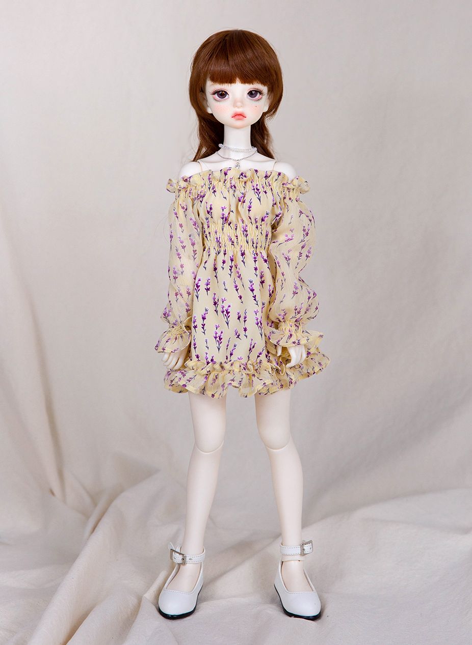 Bandin Frill Dress Yellow: MSD (MDD)｜DOLK（ドルク）