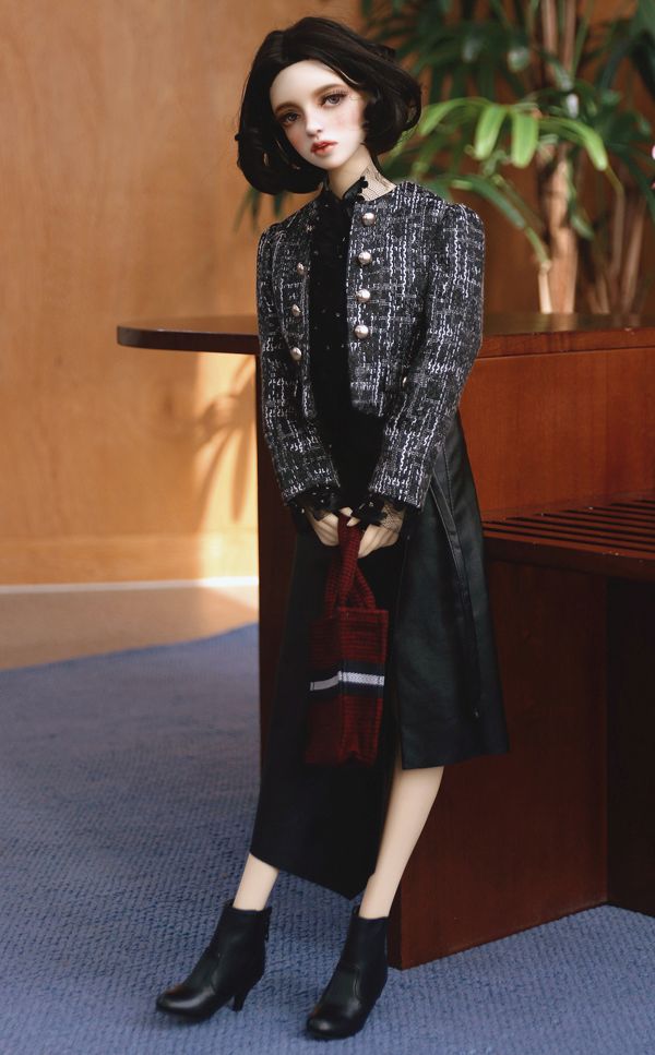 【期間限定】COCO (Urbane) SD16: Black Set (Satin Skirt)｜DOLK（ドルク）