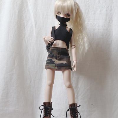 迷彩ミニスカート 40cm(MSD,MDD)（MSD）｜DOLK（ドルク）