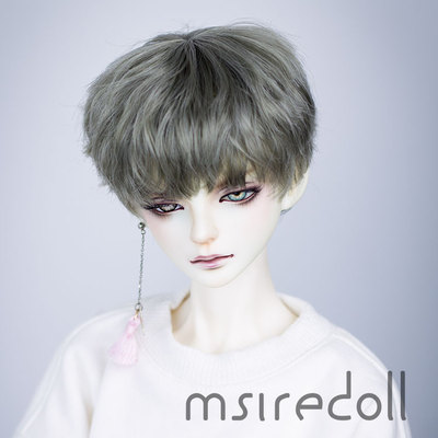 Short wave WIG【AshGray】 - 9-10inch｜DOLK（ドルク）
