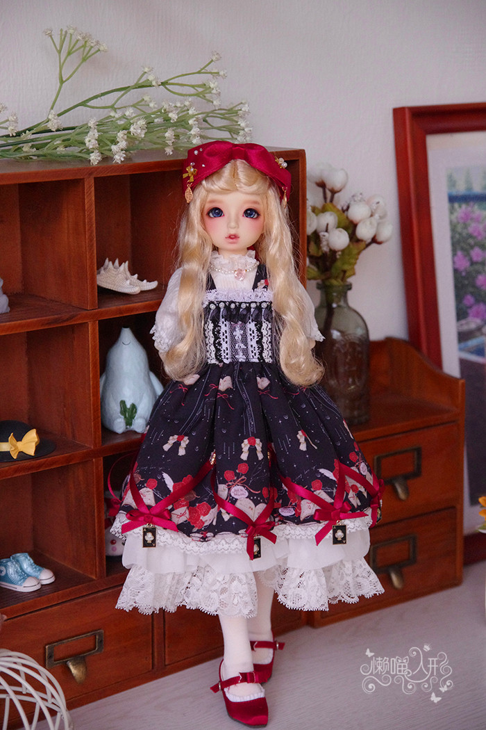 Rose&ribbondress 40cm(MSD,MDD)（MSD）｜DOLK（ドルク）