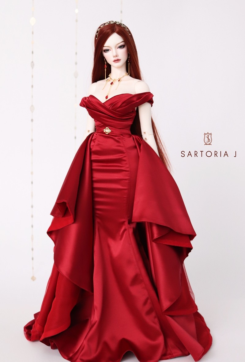 SD_Scarlet Red Dress Set｜DOLK（ドルク）