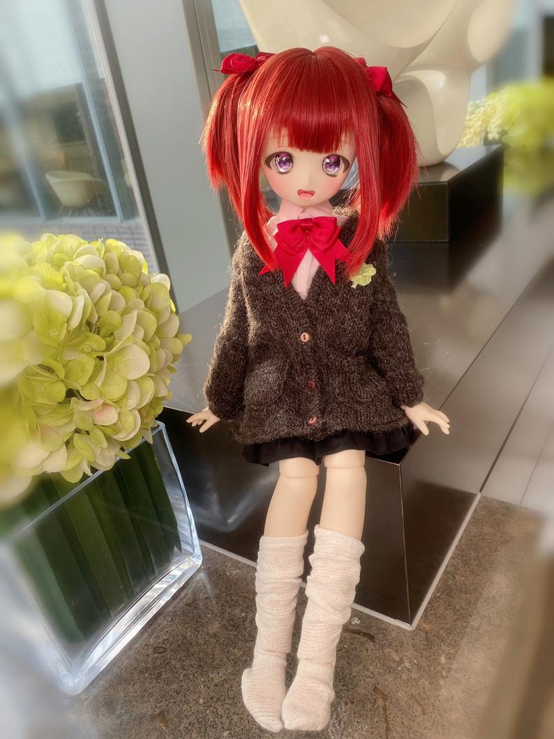 MDD/MSD outfit set- Pengin college - Dark grey cardigan｜DOLK（ドルク）